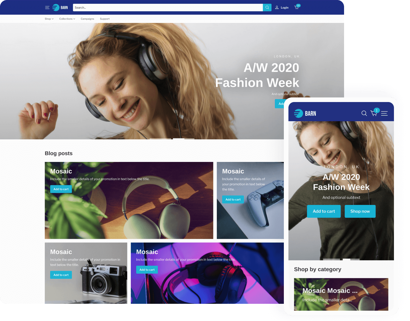 eCommerce Website Design Templates Available | Shopline Singapore