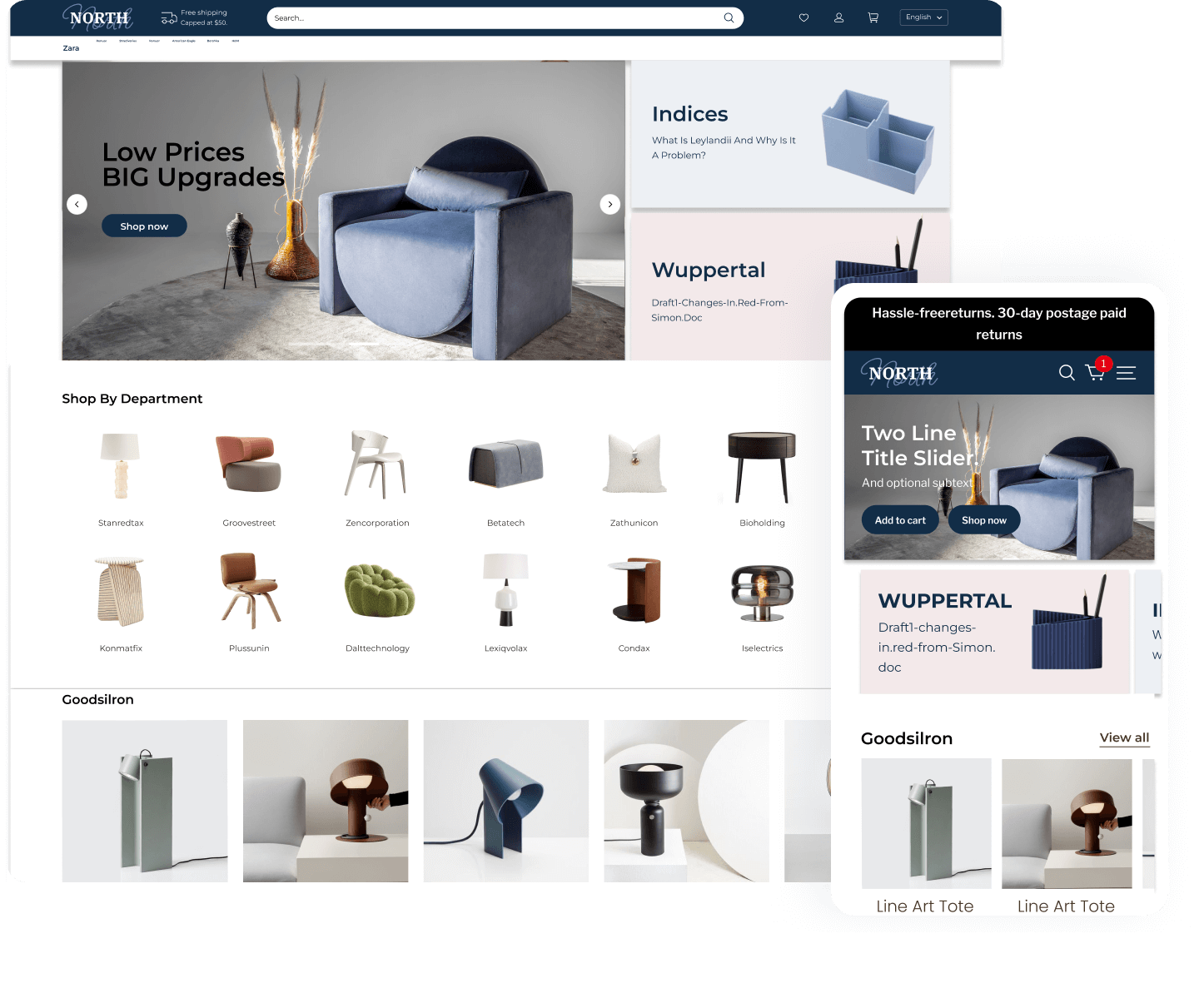 eCommerce Website Design Templates Available | Shopline Singapore