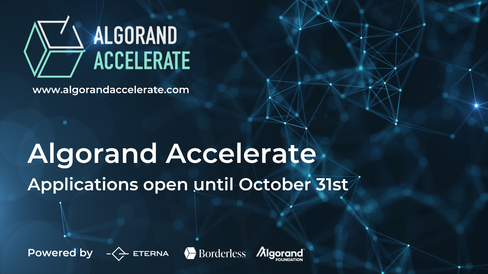 Algorand Foundation, Borderless Capital and Eterna Capital Launch ...