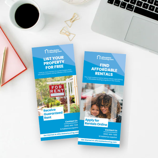 Housing Agency Rack Cards