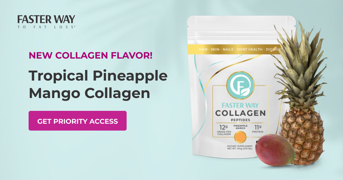 FASTer Way to Fat Loss: Pineapple Mango Collagen