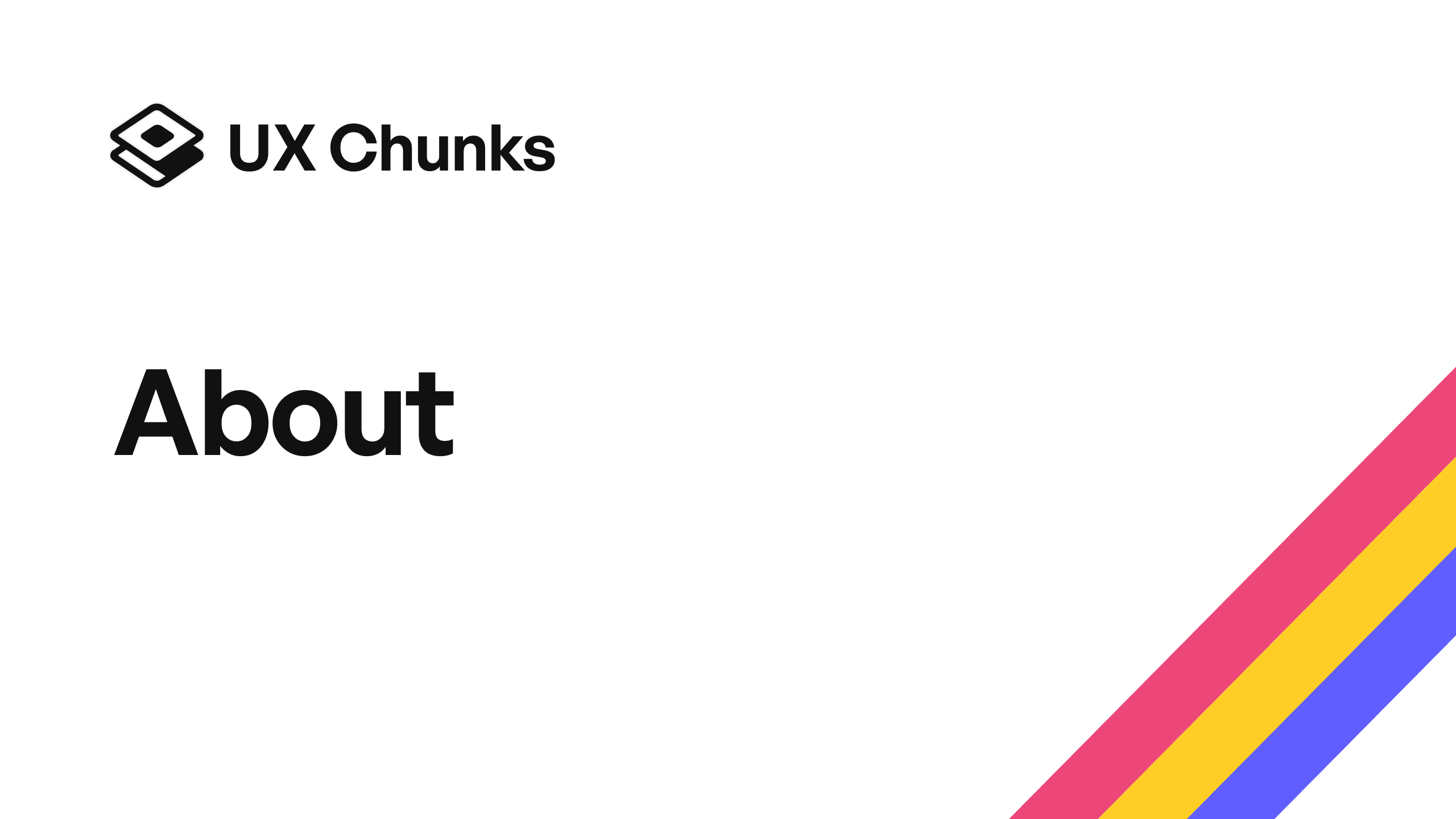 About the UX Chunks Team