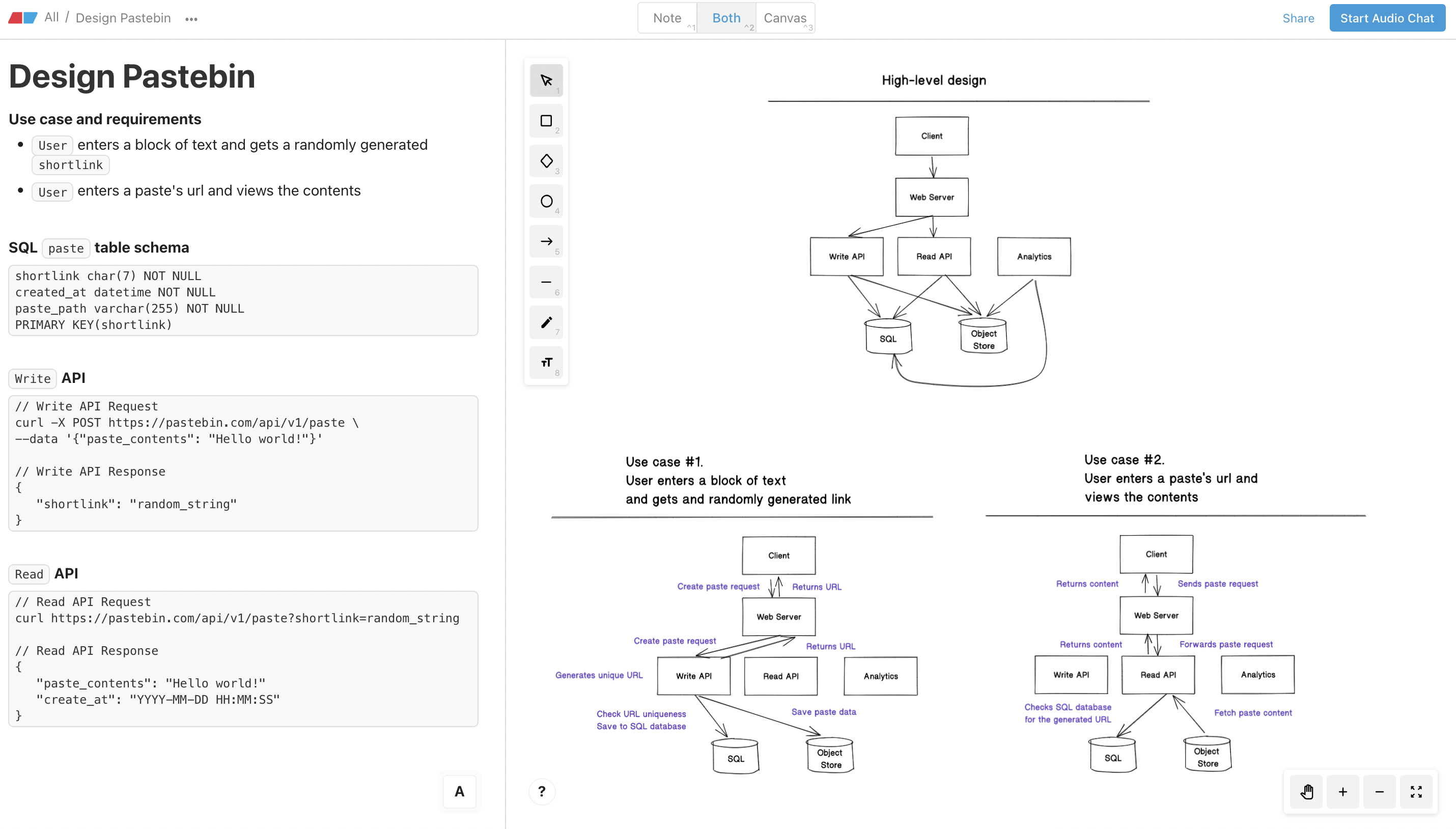 Design Pastebin.com - Eraser