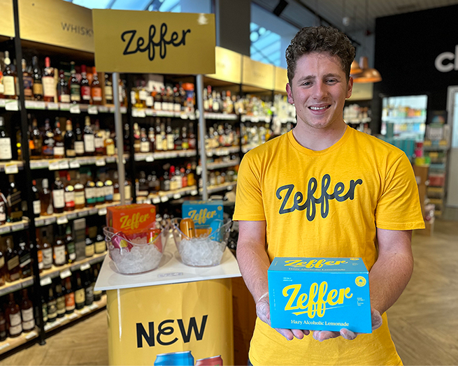 Zeffer Hazy Lemonade | Orbit Marketing | New Zealand