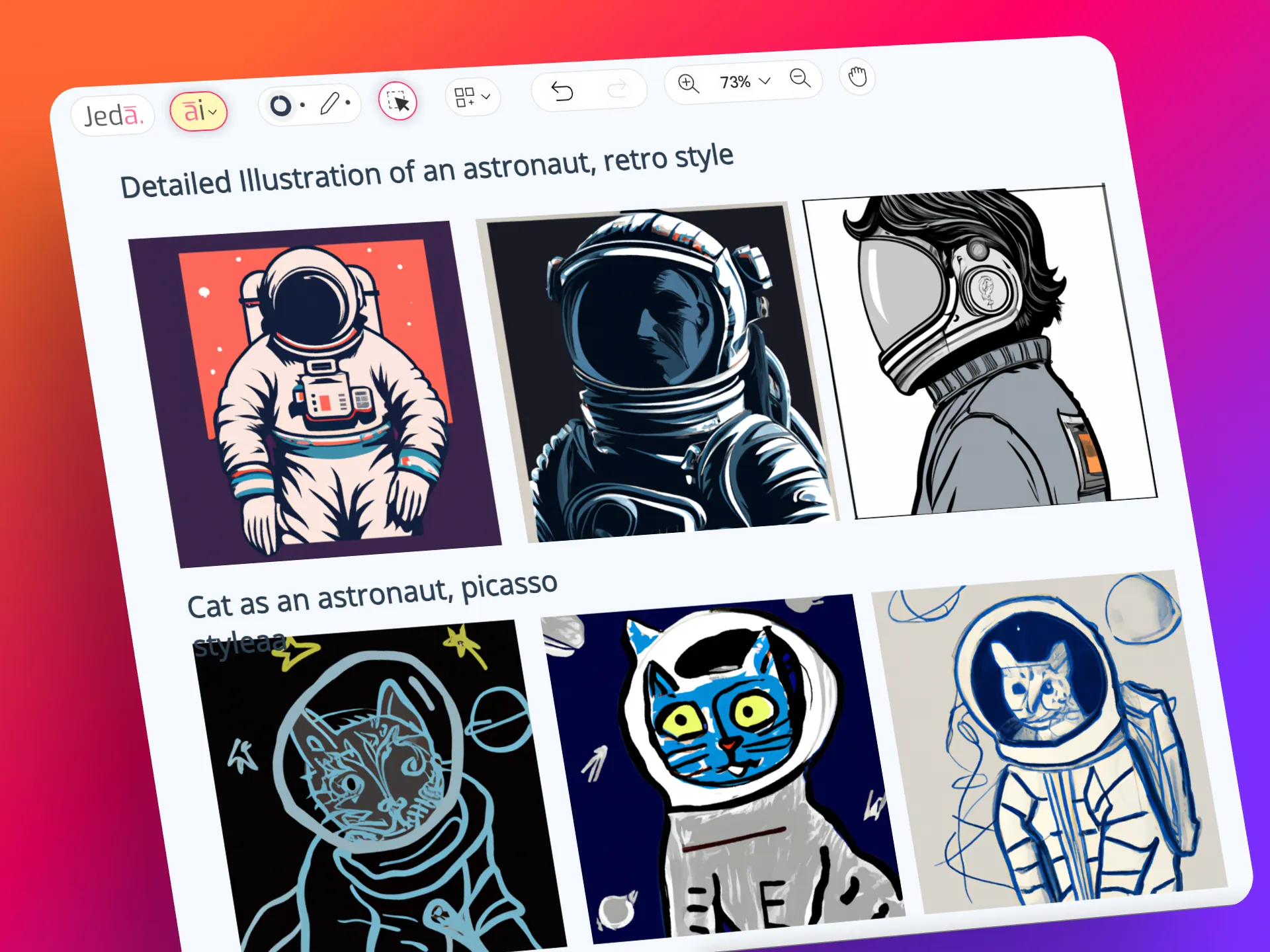 Generative AI Workspace: Visualize, Collaborate, Innovate — Jeda.ai