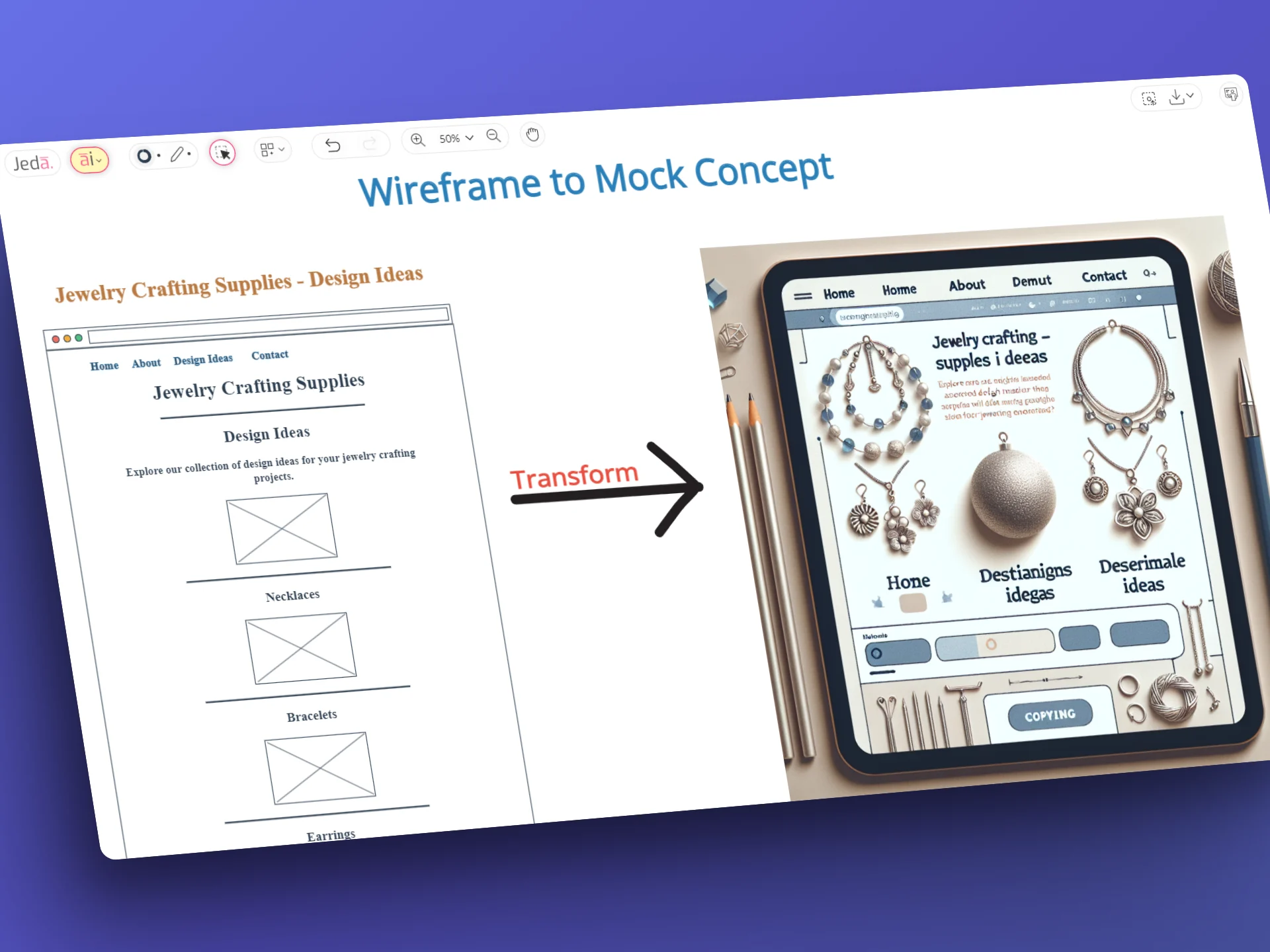 Generative AI Workspace: Visualize, Collaborate, Innovate — Jeda.ai