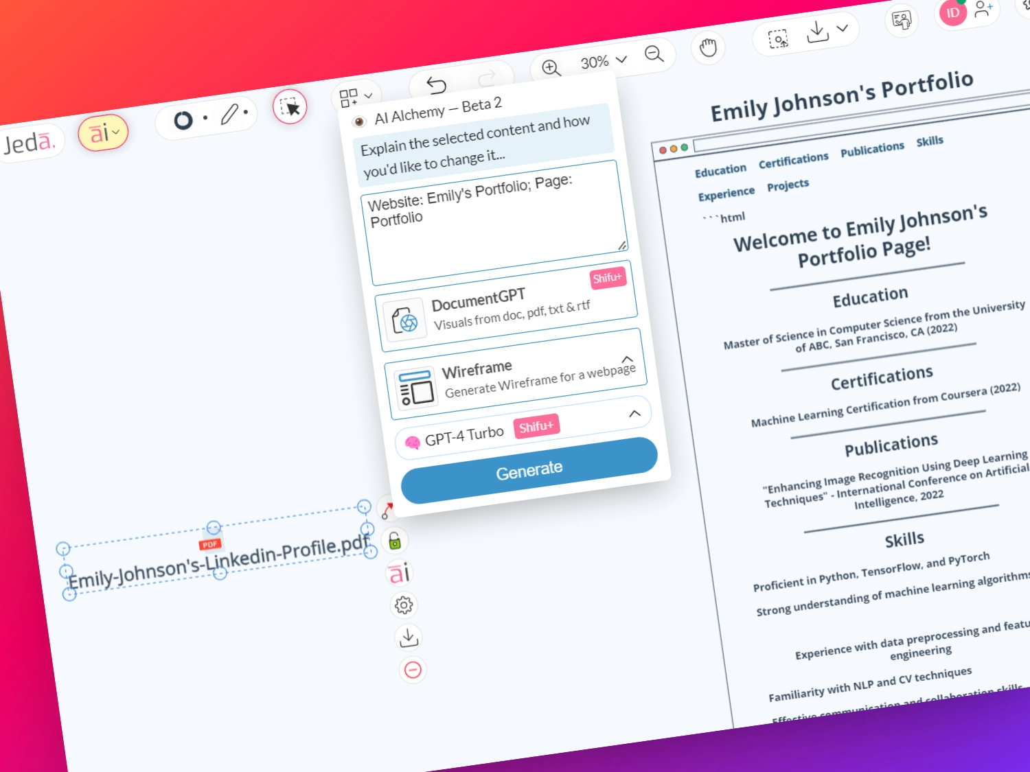 Generative AI Workspace: Visualize, Collaborate, Innovate — Jeda.ai