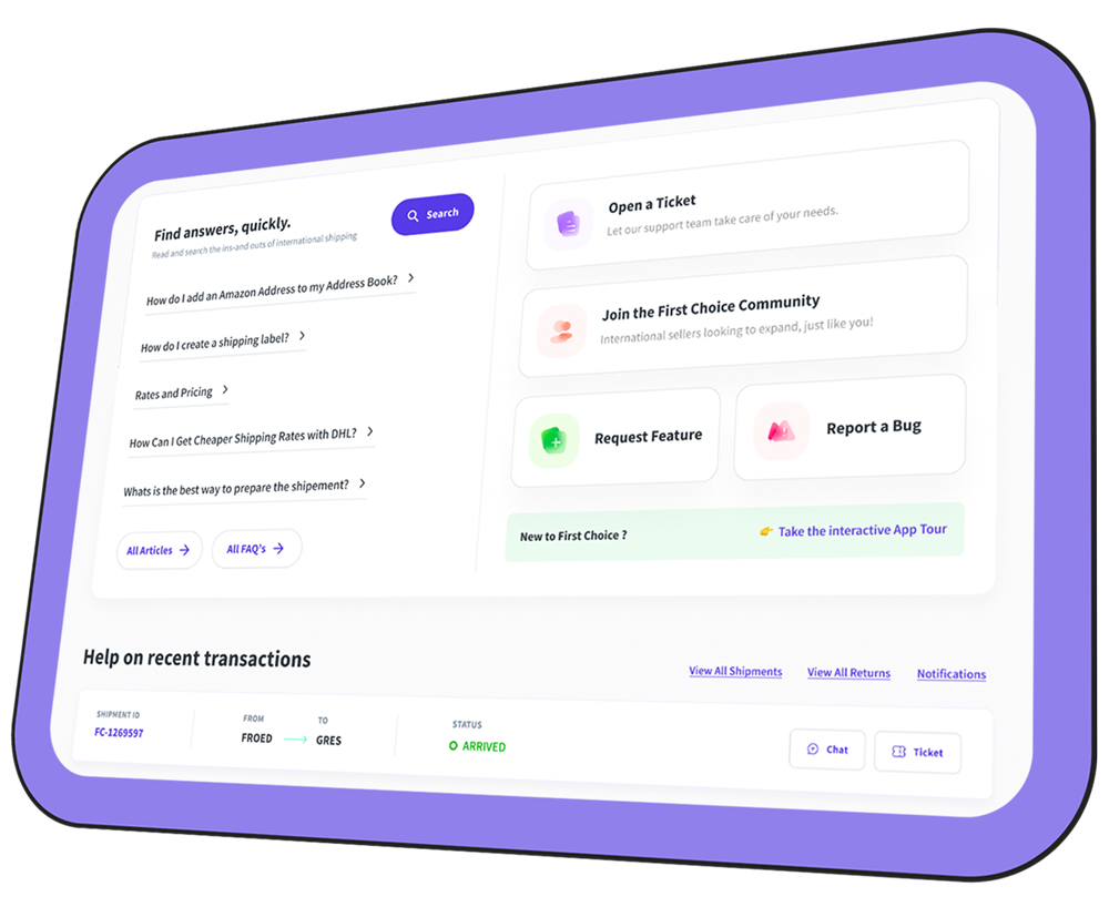 Frisbi - Leaders in Amazon & Online Global Expansion