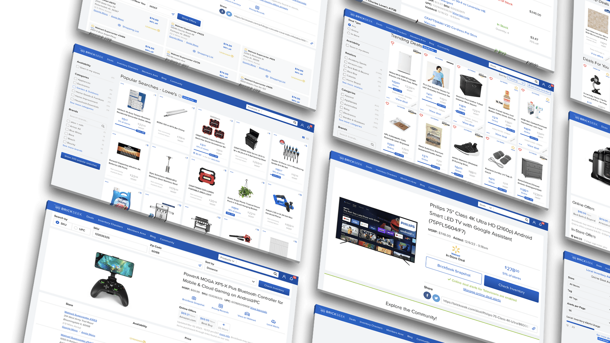 Features | Brickseek