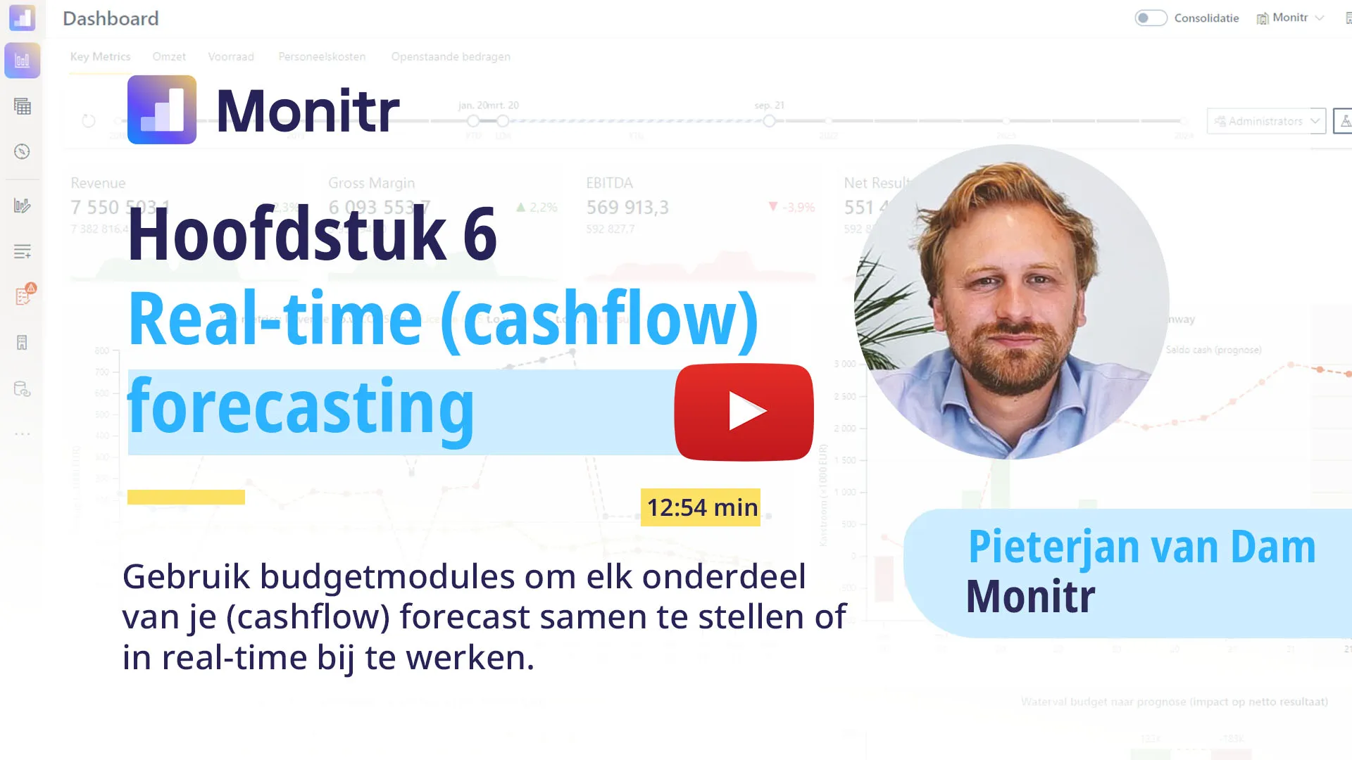 Real-time cash flow forecasting software for SMEs - Monitr