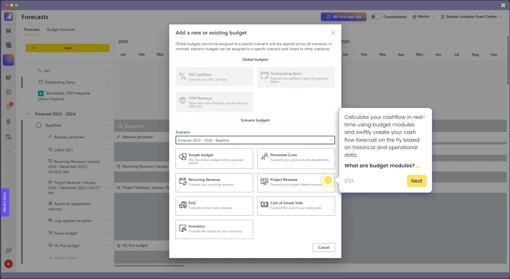Real-time cash flow forecasting software for SMEs - Monitr