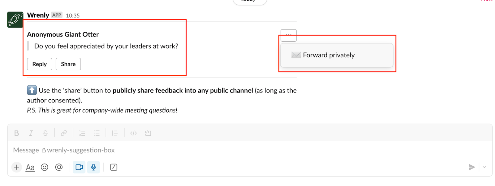 How to Collect Anonymous Employee Feedback in Slack, Teams & Google ...