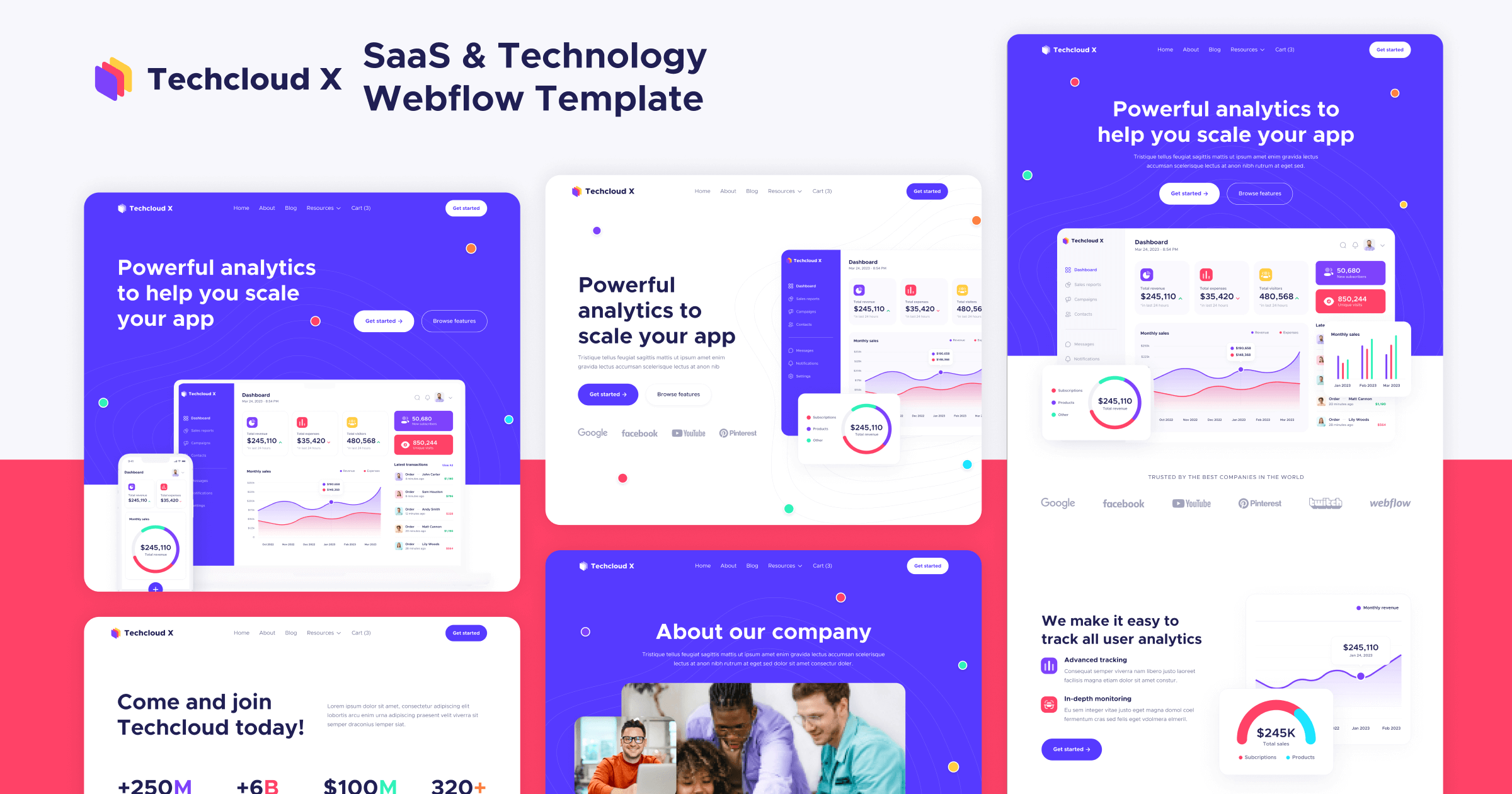Checkout - Techcloud X Webflow Template