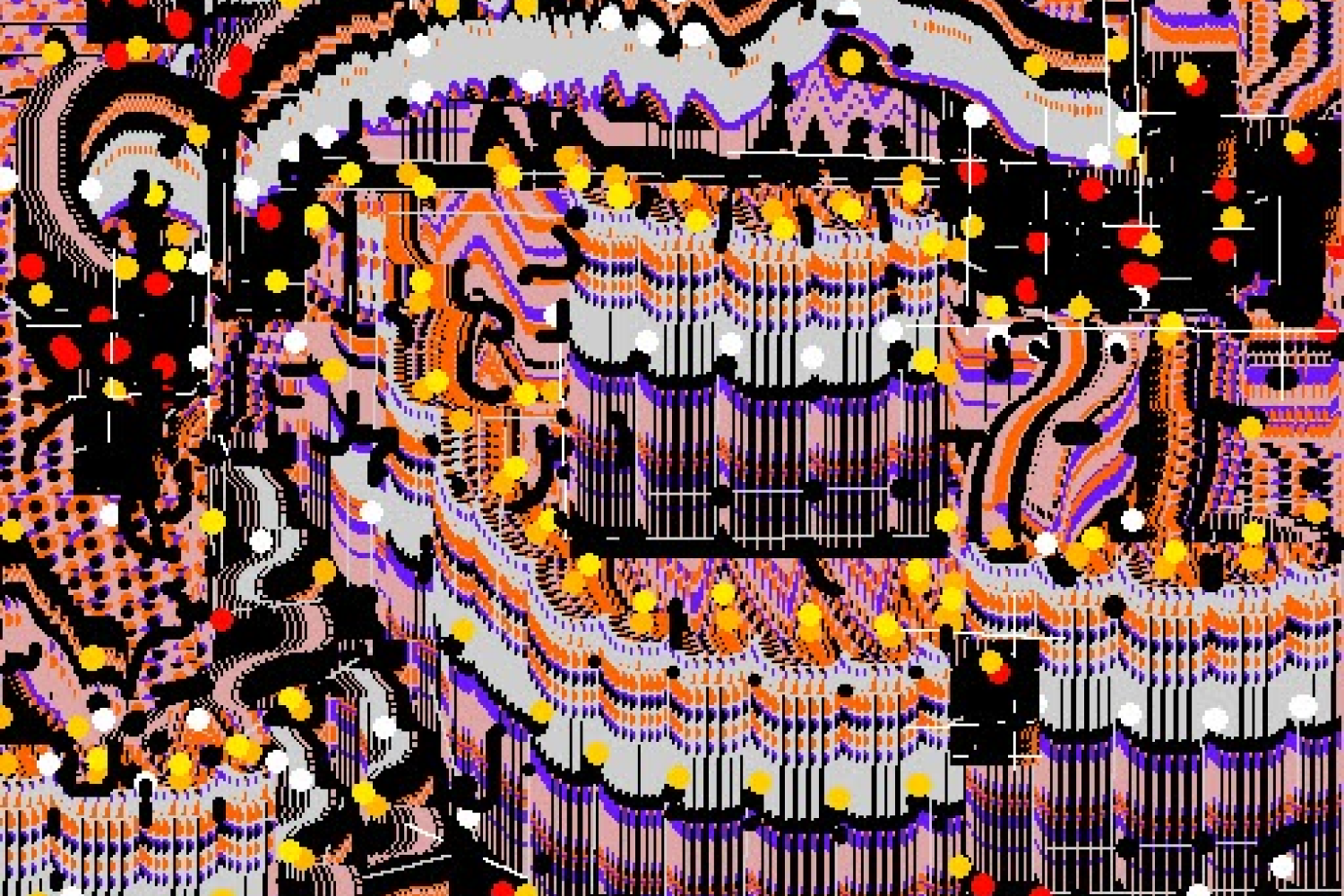 Computer Joy: Lee Mullican, a digital art pioneer | OpenSea