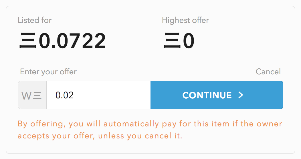 How To Bid On Crypto Collectibles Using Opensea | Opensea