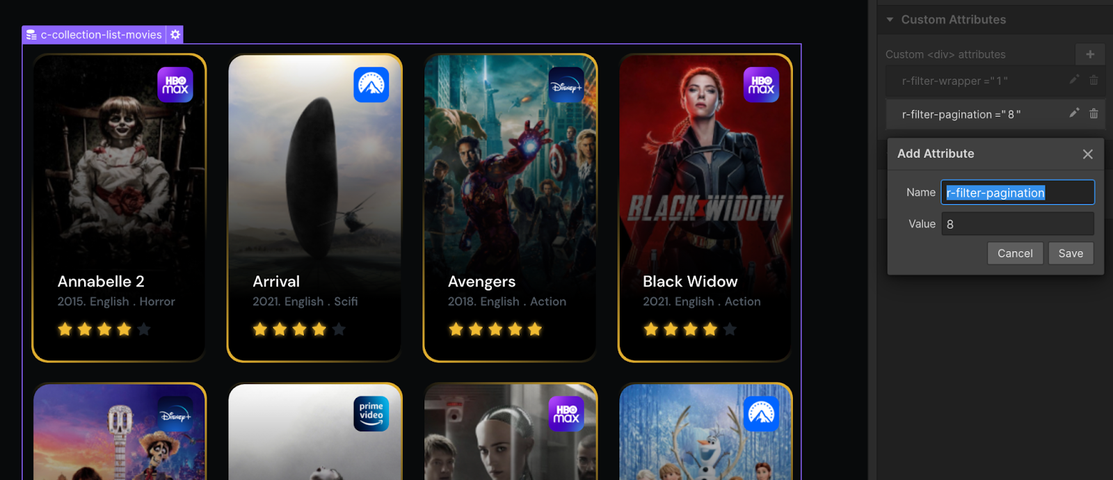How do you add CMS Filters in Webflow?
