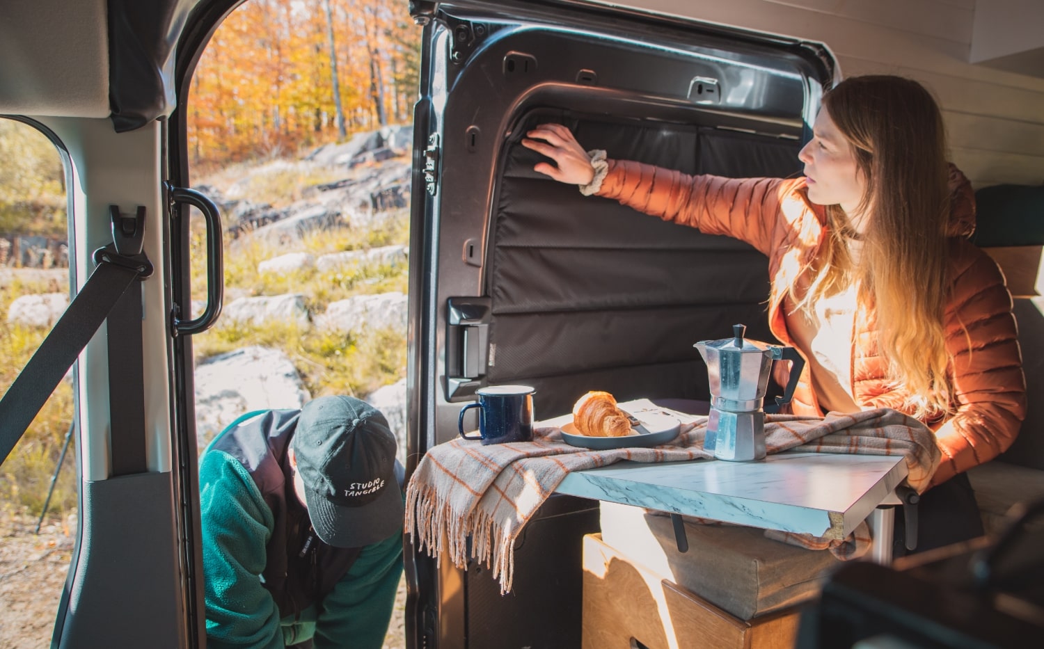 Overnight Van Supplies - Rideaux isolants thermiques pour Van