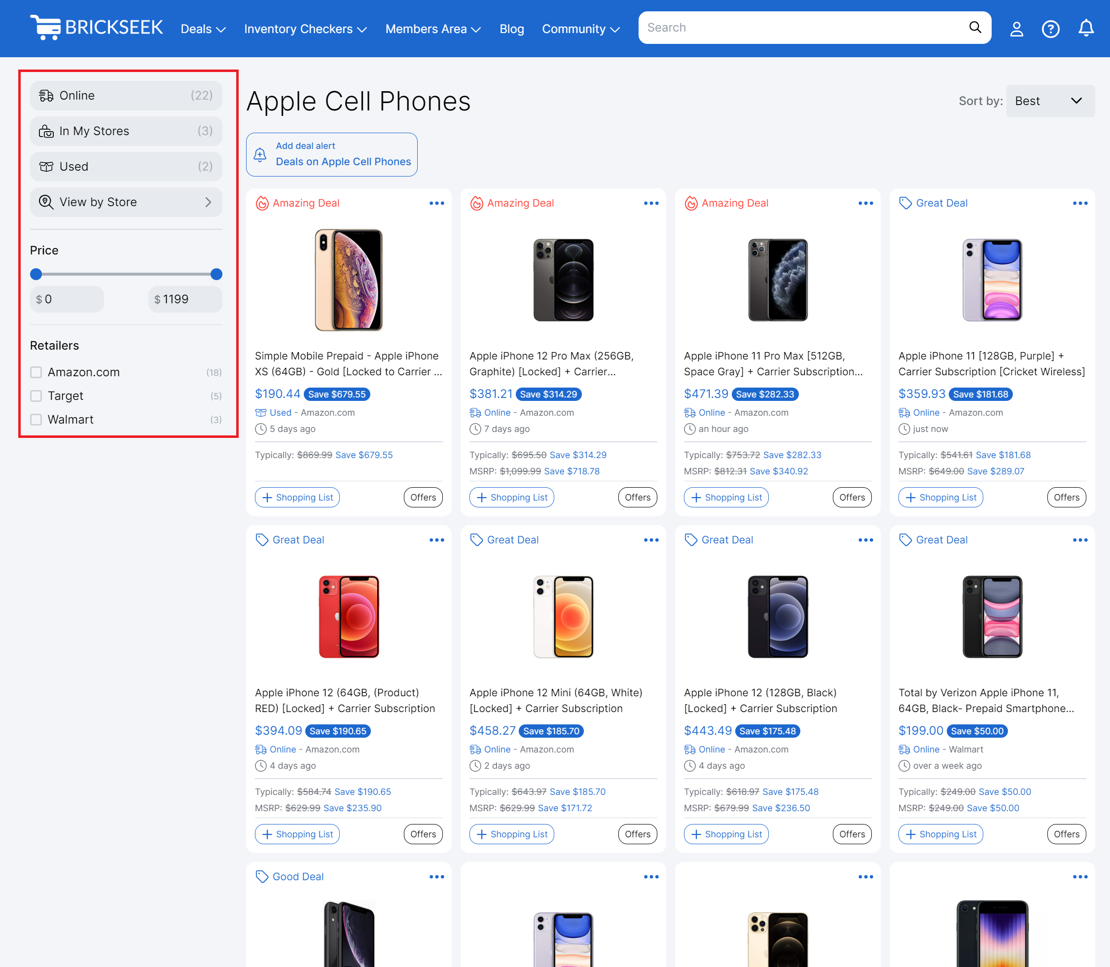 BrickSeek Deal Alerts | Guides | Brickseek