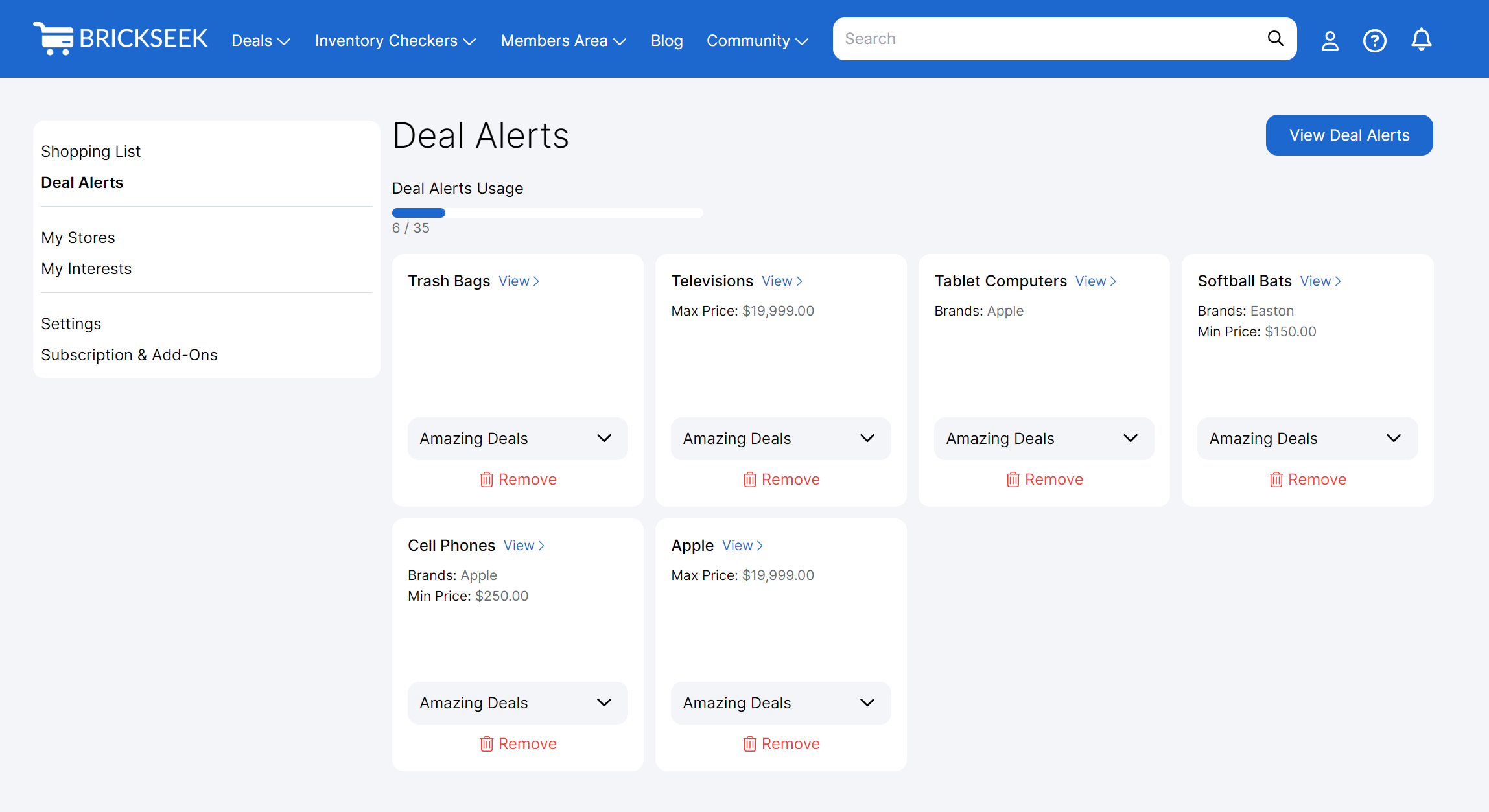 BrickSeek Deal Alerts | Guides | Brickseek