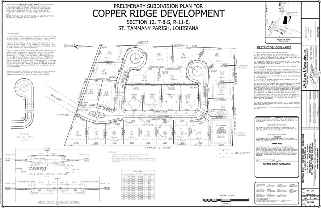 Copper Ridge Lot 9 | Mandeville, LA | JACO Construction