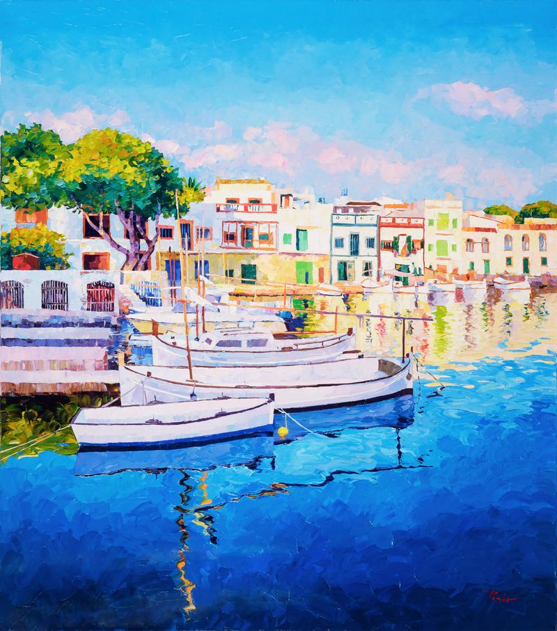 Marc Lipp Hand Painted Bronze Sculptures | Blue Gallery