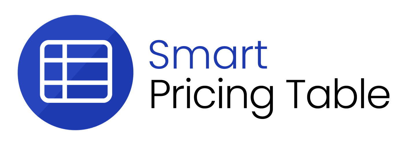 Smart Pricing Table - Fast & Accurate Proposal Software