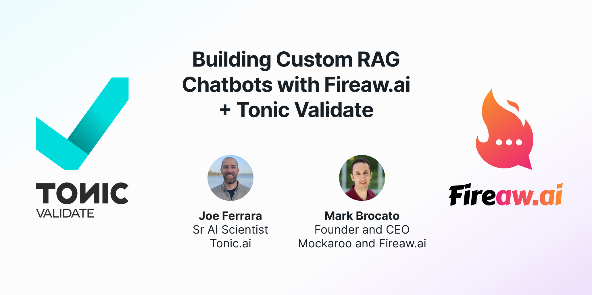 Building Custom RAG Chatbots with Fireaw.ai + Tonic Validate | Webinars ...