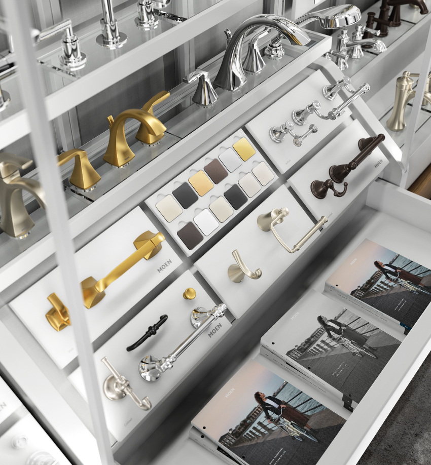 See how Darko transformed Moen's dealer showrooms nationwide