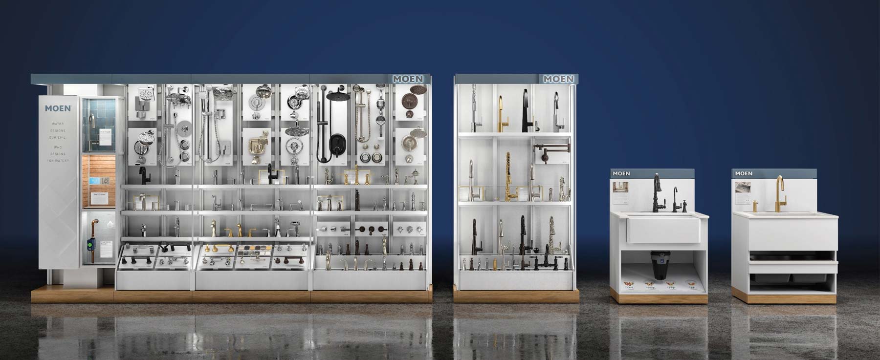 See how Darko transformed Moen's dealer showrooms nationwide