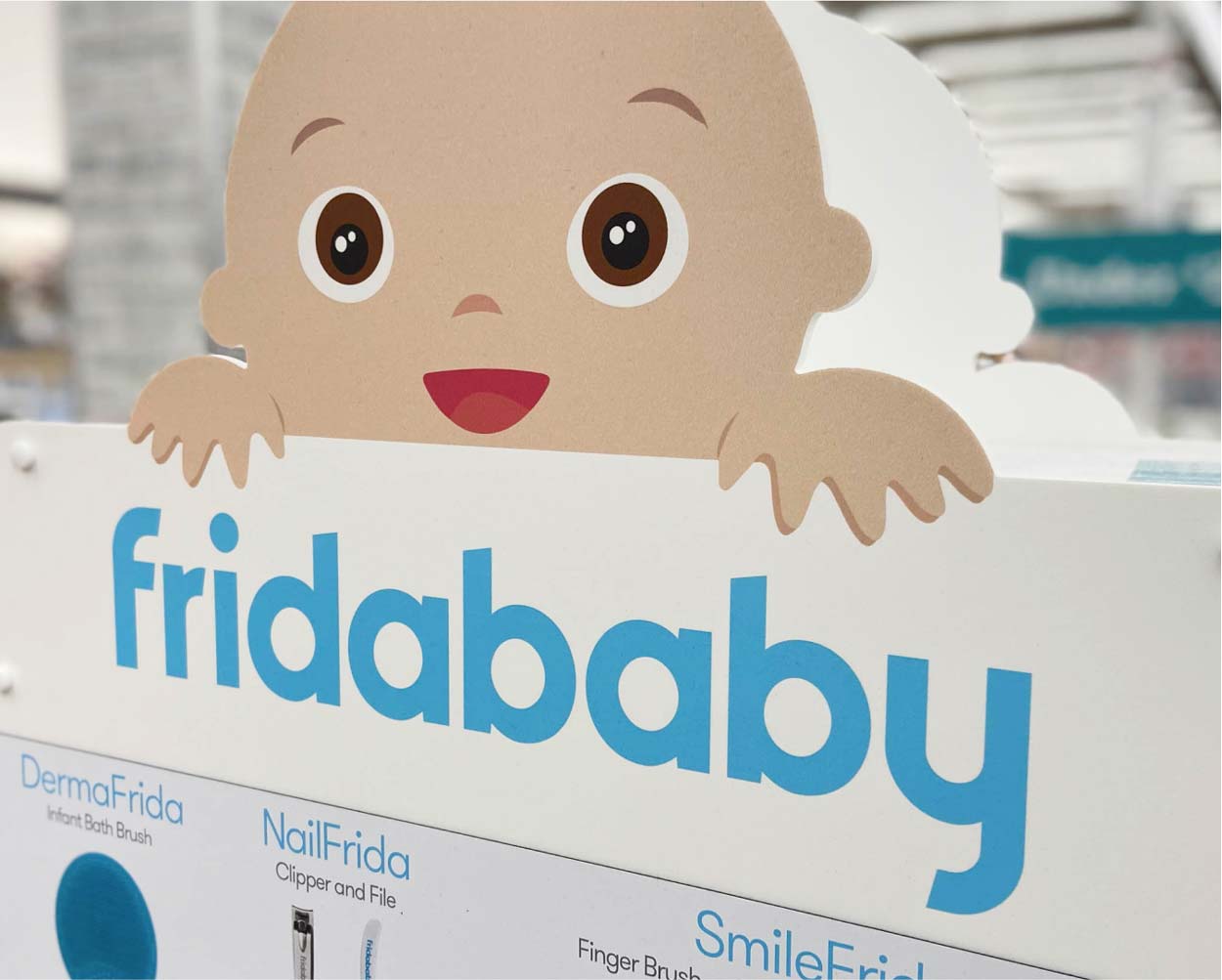 See how Darko launched Frida Baby in to physical retail