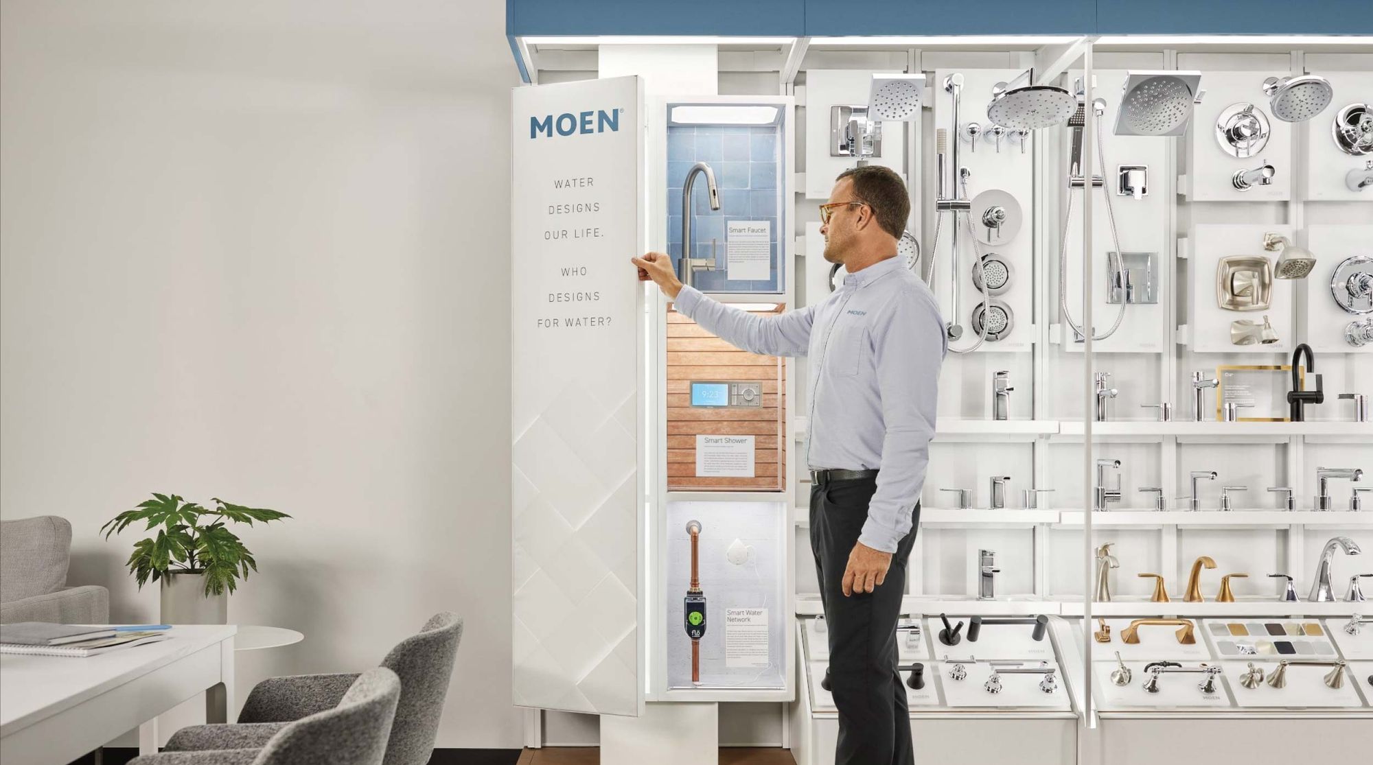 See how Darko transformed Moen's dealer showrooms nationwide