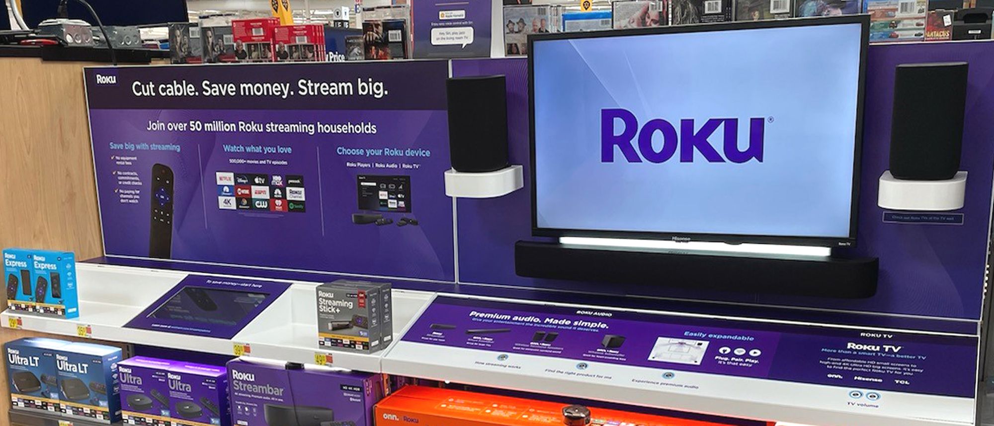 Roku Connected Display for Walmart