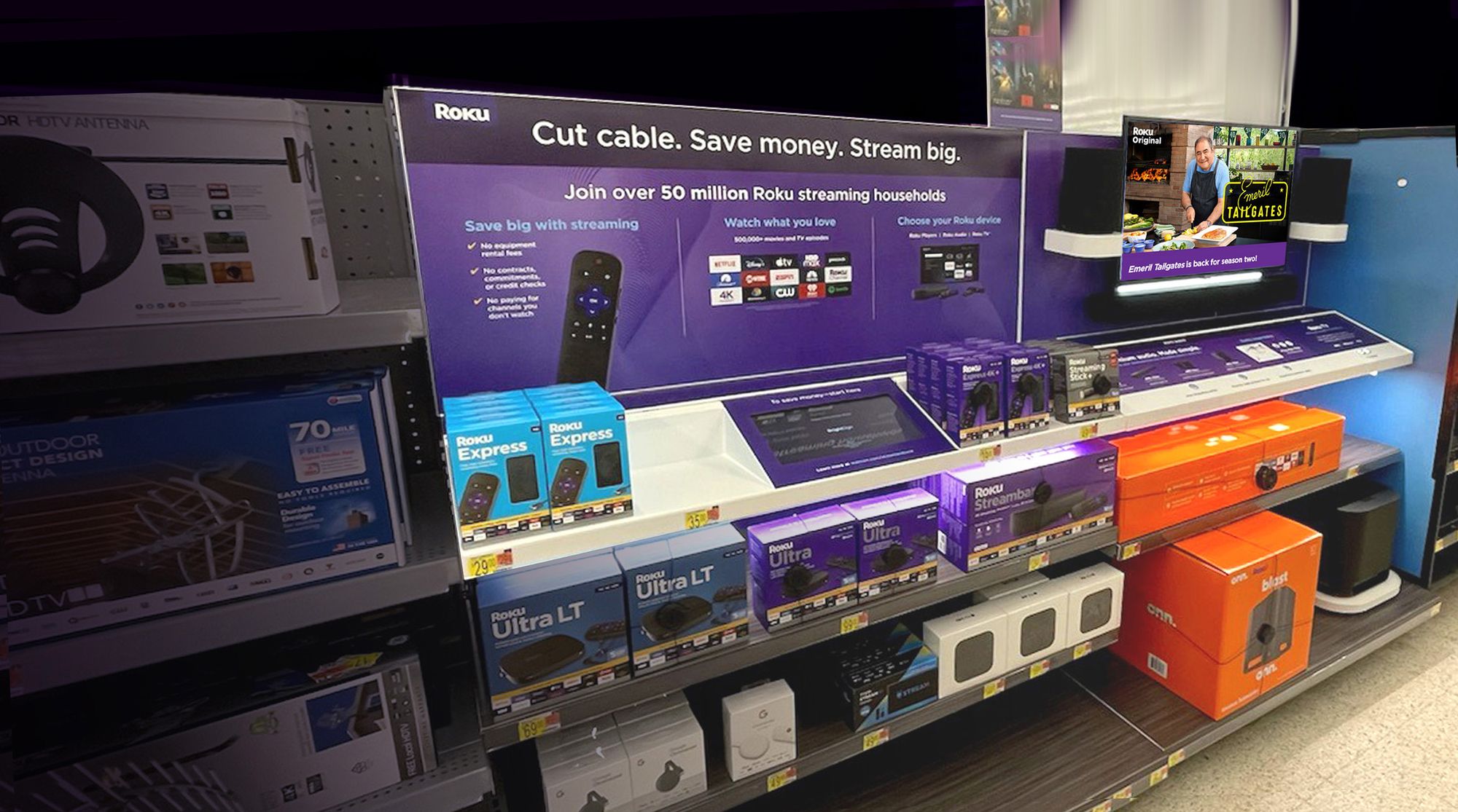 Roku Connected Display for Walmart