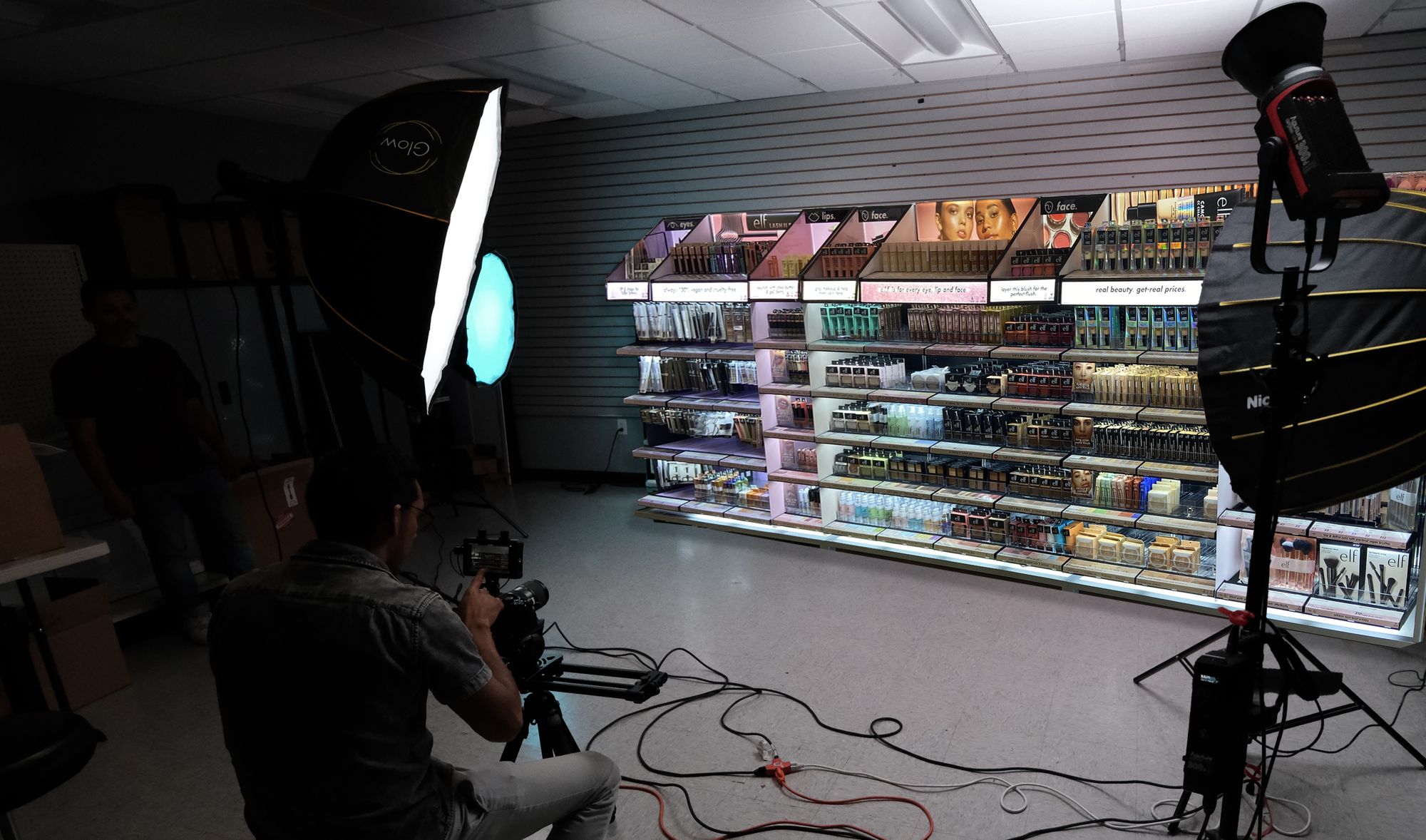 Elf for Ulta Inline Prestige Cosmetics Retail Display