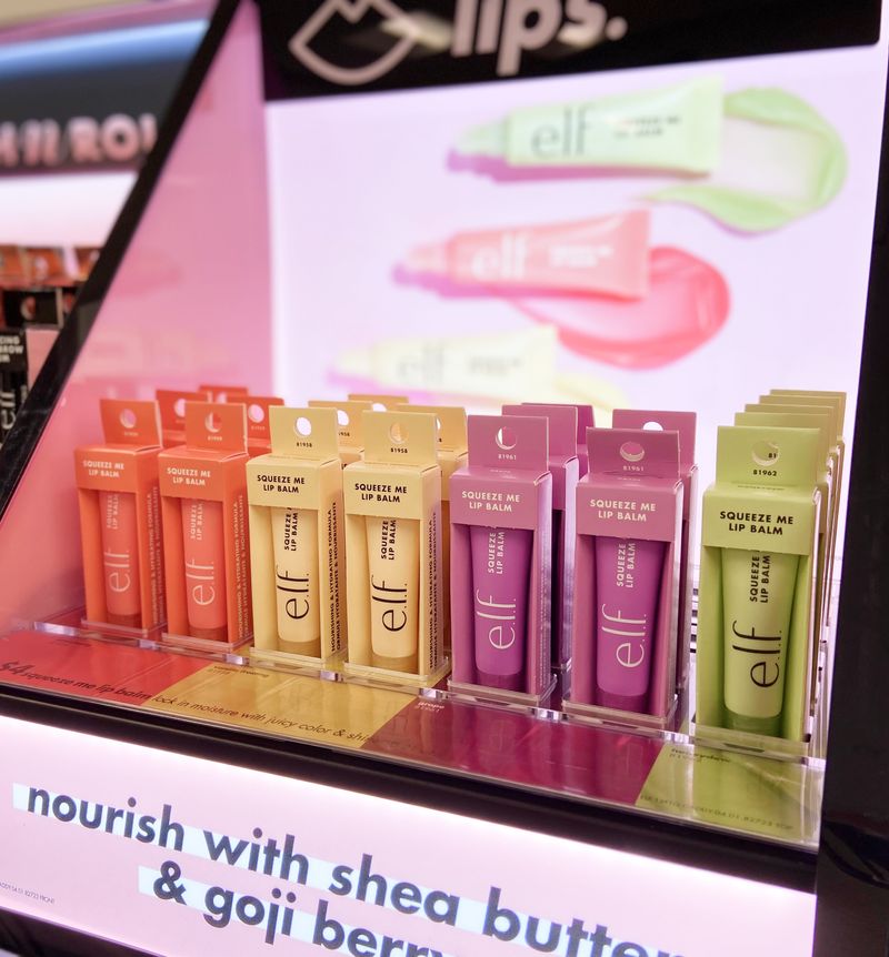 Elf for Ulta Inline Prestige Cosmetics Retail Display