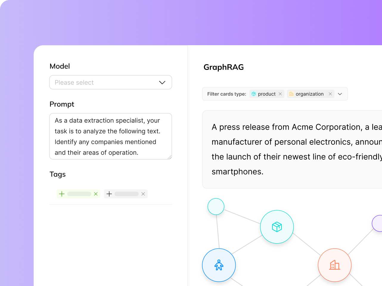 Lettria Knowledge Studio: GraphRAG