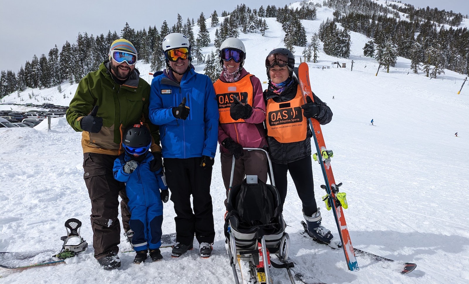 Sit Skiing, Snacks, & Spring Break on the Slopes | Kati Falger | Cure ...