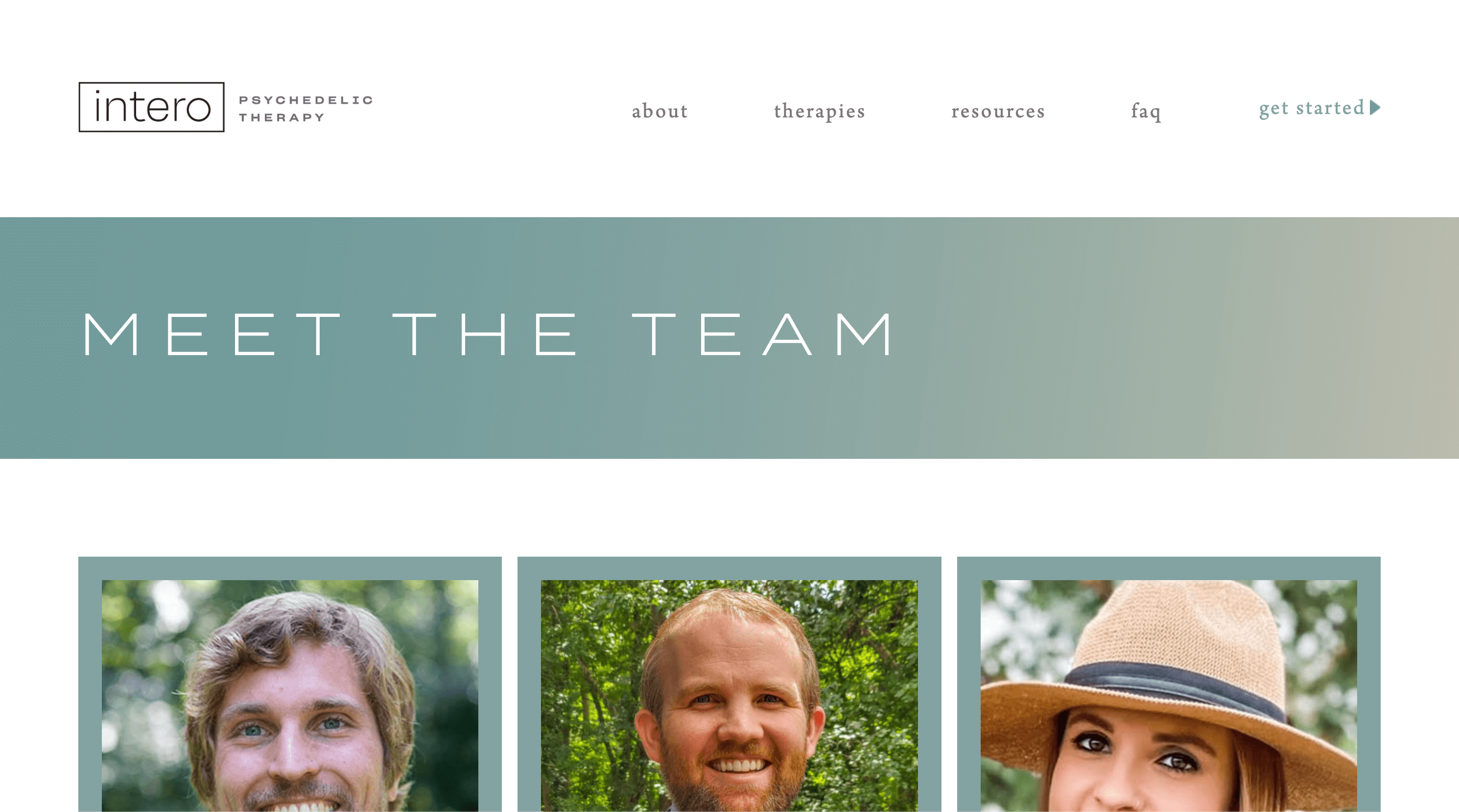 Meet the Team - Intero Psychedelic Therapy