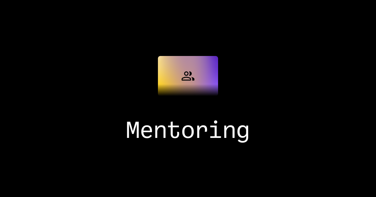Mentoring – Lukáš Augusta