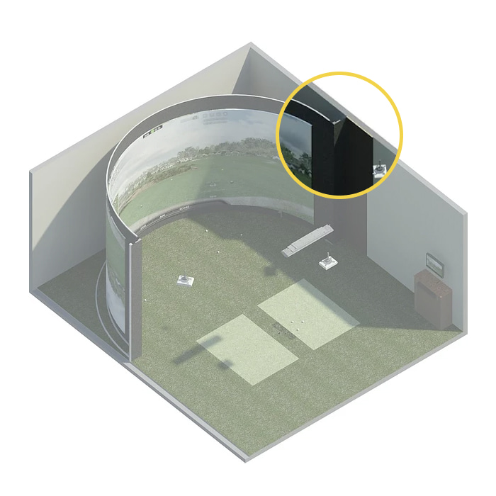 aG Curve Golf Simulator