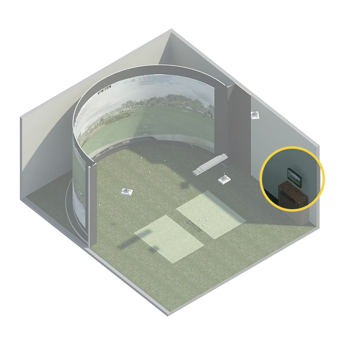 aG Curve Golf Simulator