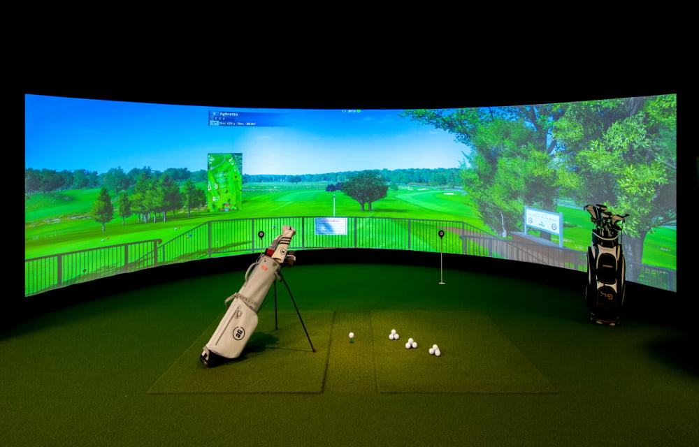 aG Curve Golf Simulator