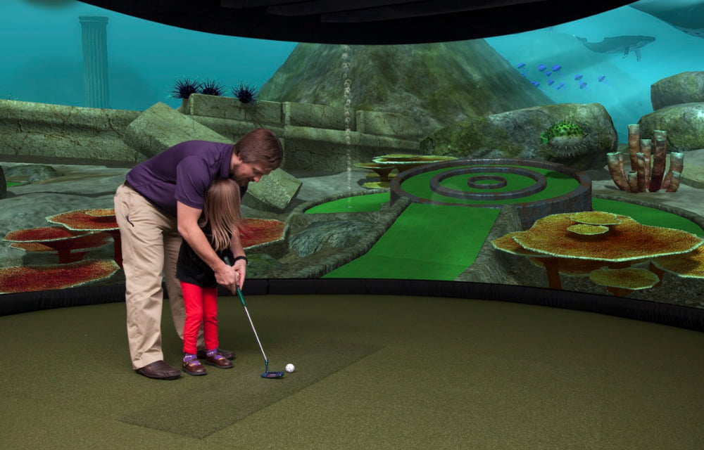 aG Curve Golf Simulator