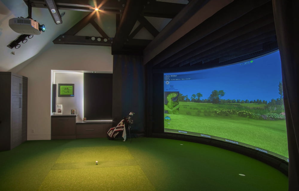 aG Curve Golf Simulator
