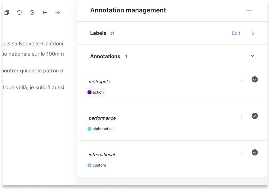 Text Annotation Made Easier - Lettria
