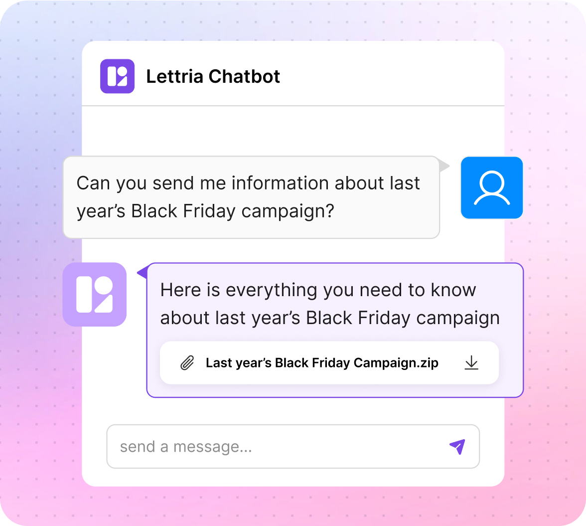 Chat With Your Own Data - Lettria