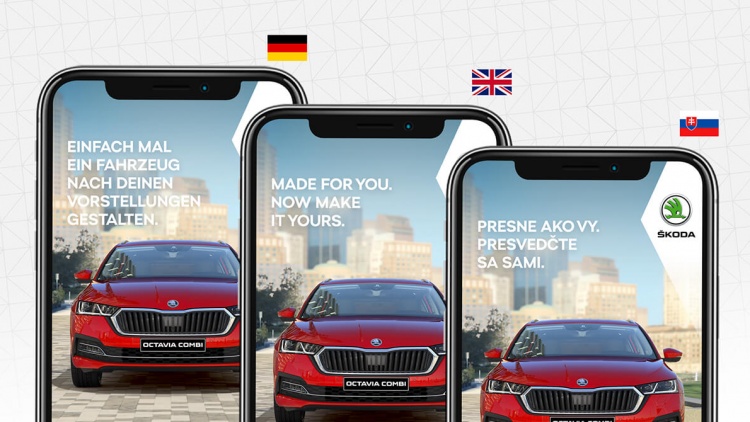 ŠKODA Ads Place Car Configurators in Customers' Facebook Apps