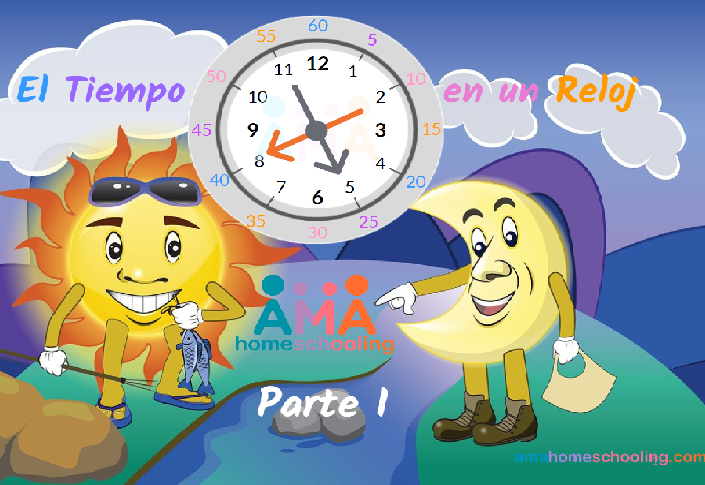 Conociendo el reloj 1er parte – AMA Homeschooling