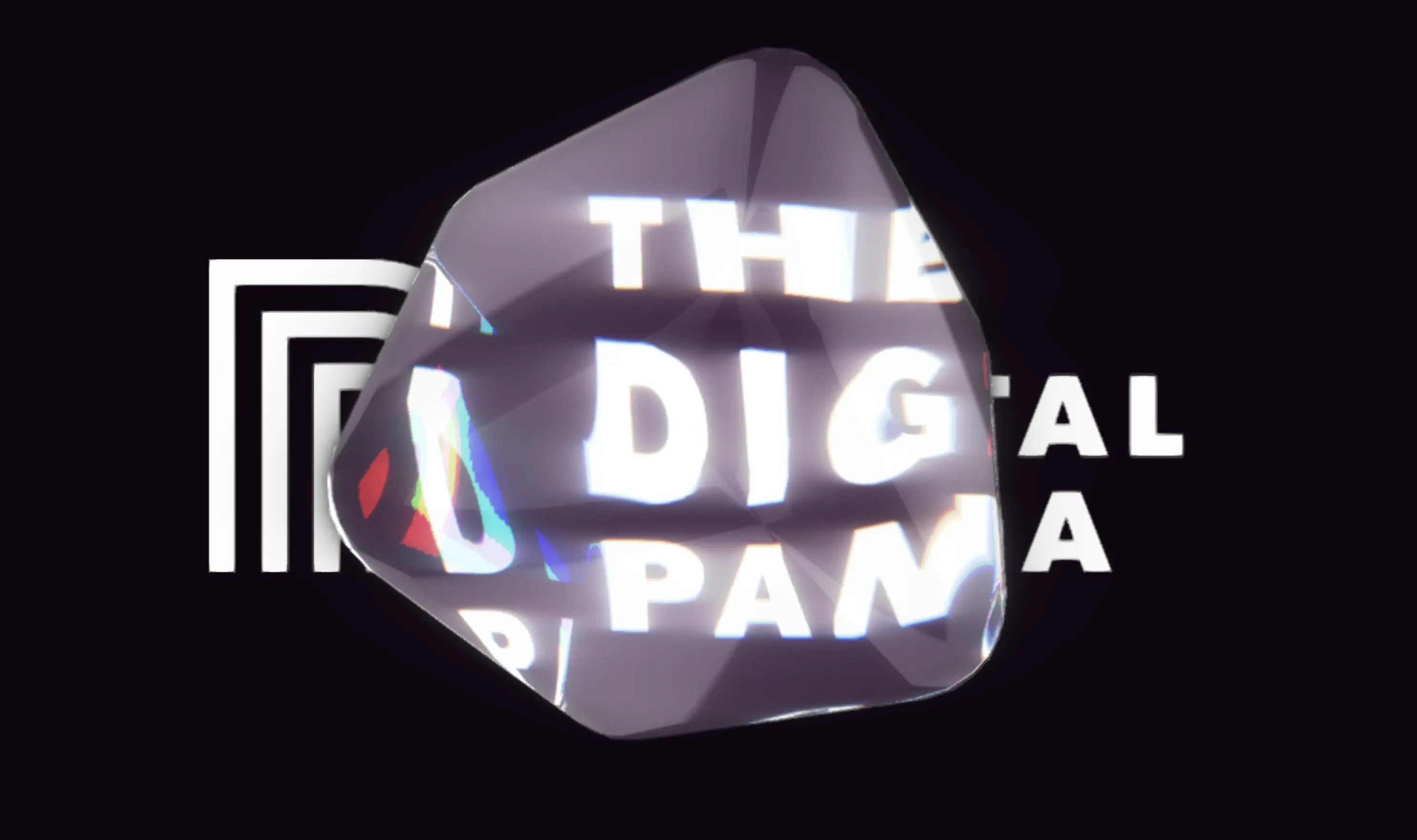 Glass Cube | Web Experiments by The Digital Panda