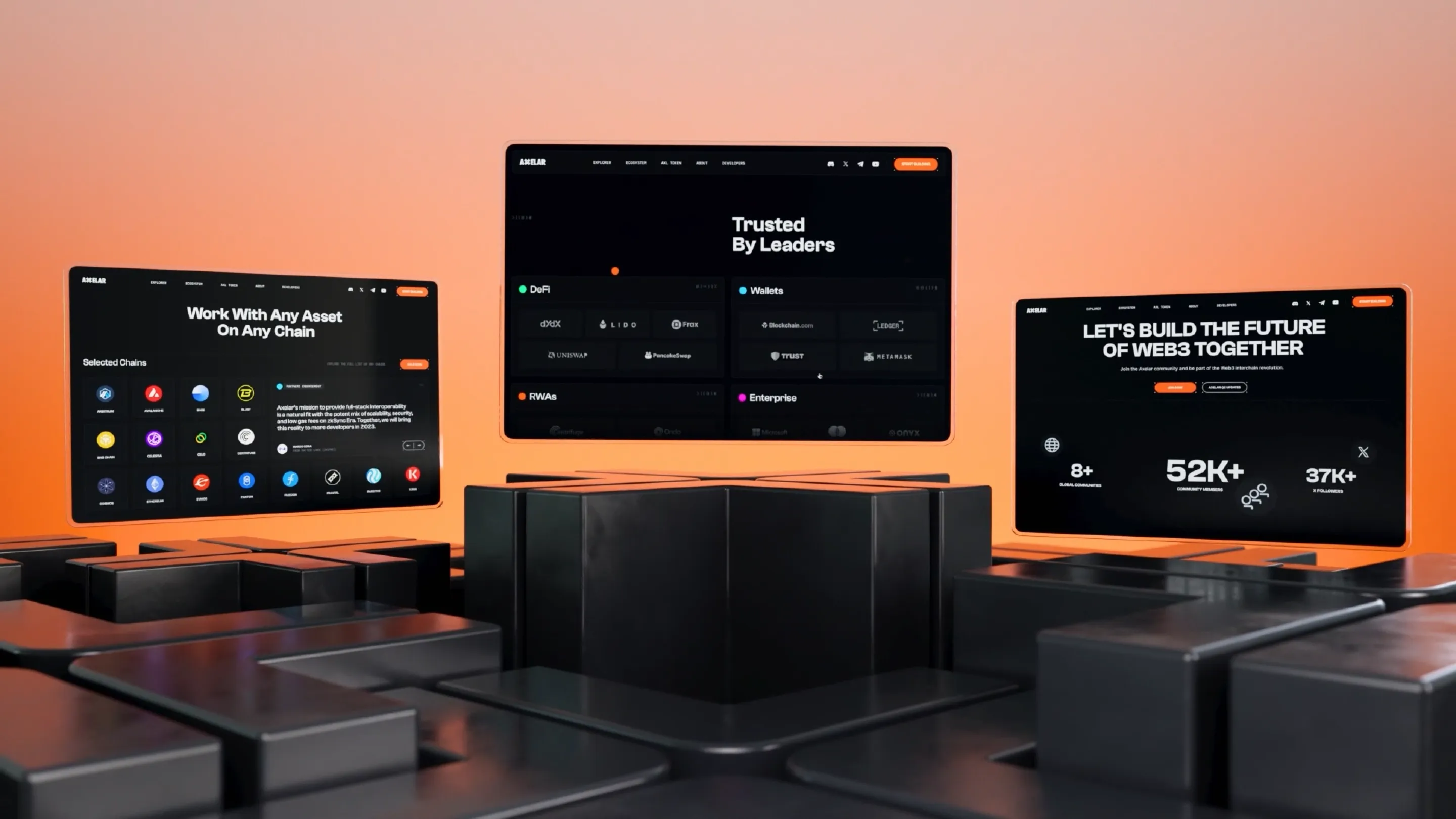 Axelar - Web Redesign by The Digital Panda